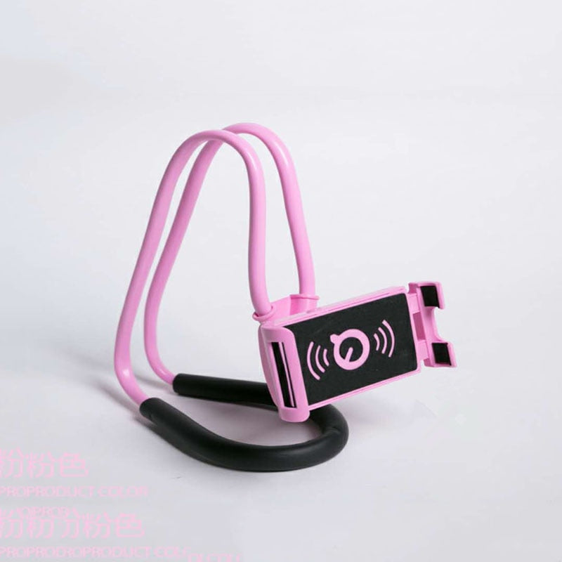 New Flexible Mobile Phone Holder That Hangs from your Neck For Hands F ...