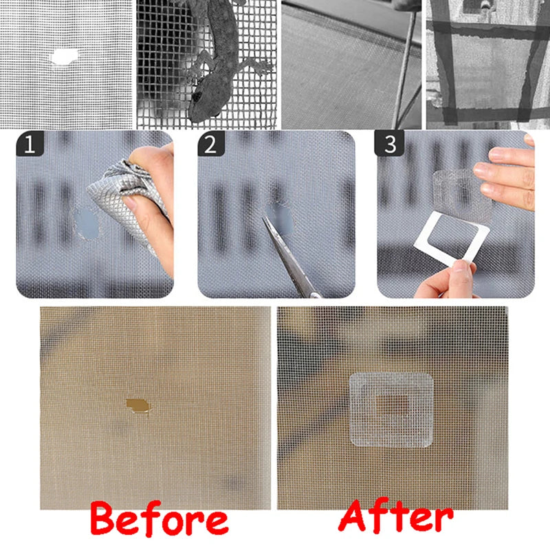 3/9/15pcs Adhesive Mesh Screen Repair Patches. – Axon Rewards